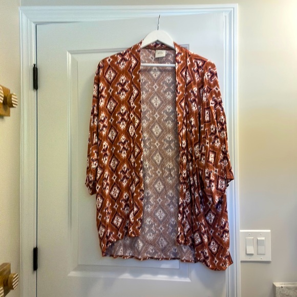 Knox Rose | Kimonos & Yukatas | Knox Rose Rust Colored Kimono | Poshmark